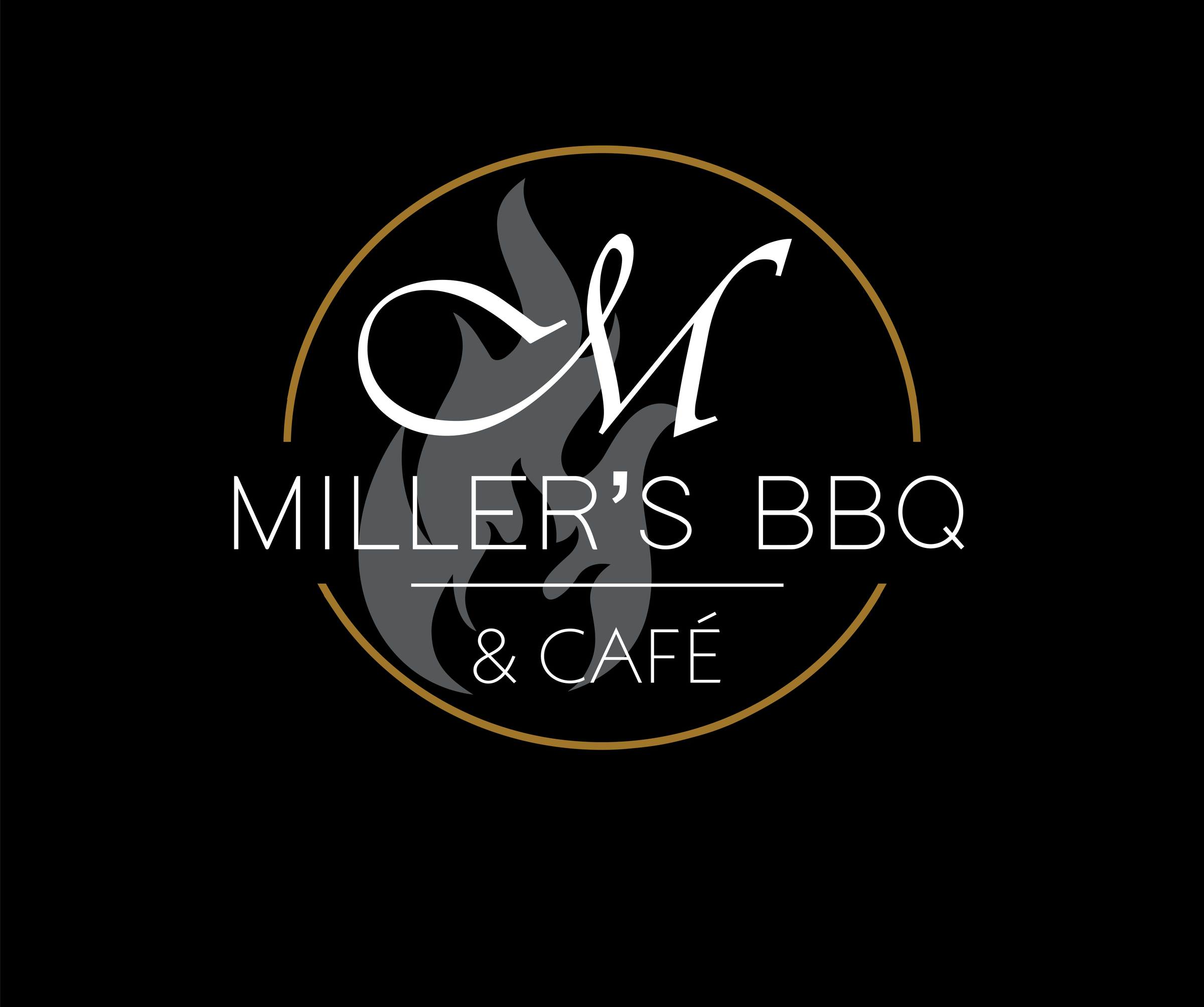 Miller's BBQ logo